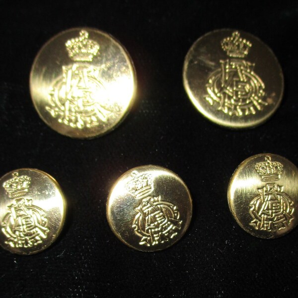 Brass Buttons - Etsy