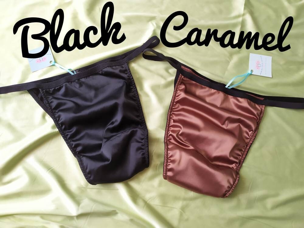 Men's Satin Tanga Sexy Male Bikini Panty Erotic - Etsy