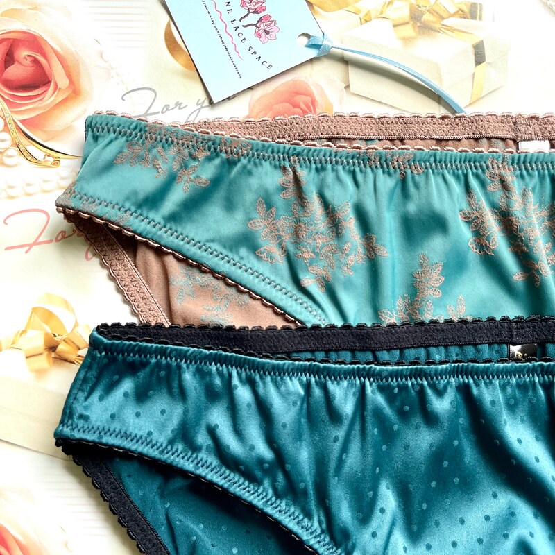 Satin Panties - Etsy