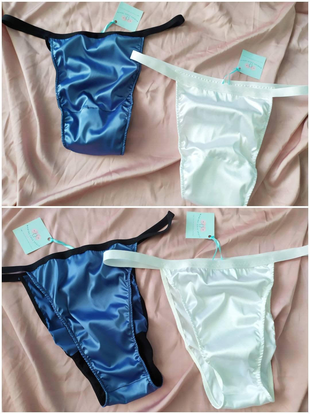 Men's Satin Tanga Sexy Male Bikini Panty Erotic - Etsy