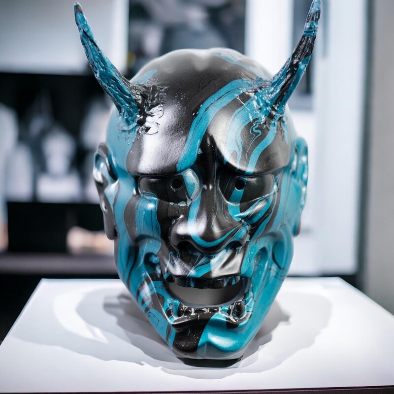 Unique Demon Mask - Etsy