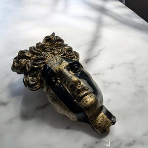 GOLDEN APOLLO ART | Greek God Statue | Classical Art Piece | Modern ...