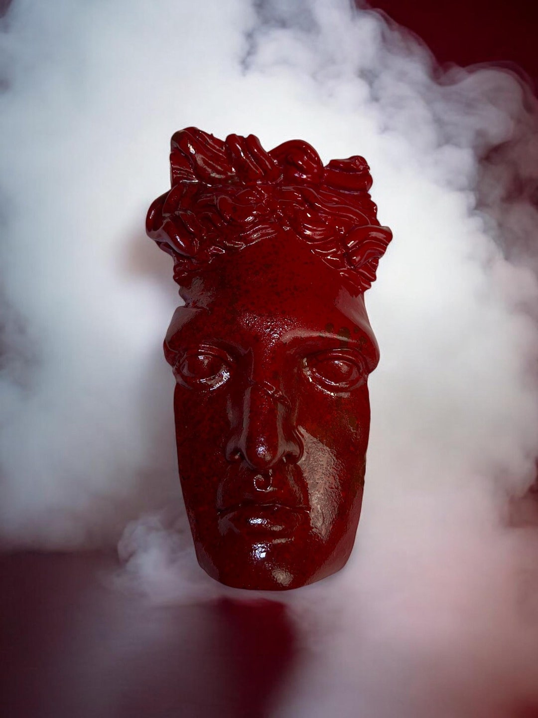 BLOOD APOLLO SCULPTURE | Modern Sculpture Art | Red Apollo Belvedere ...