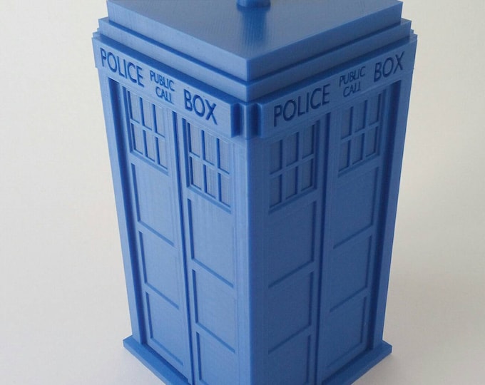 Tardis Container - Etsy
