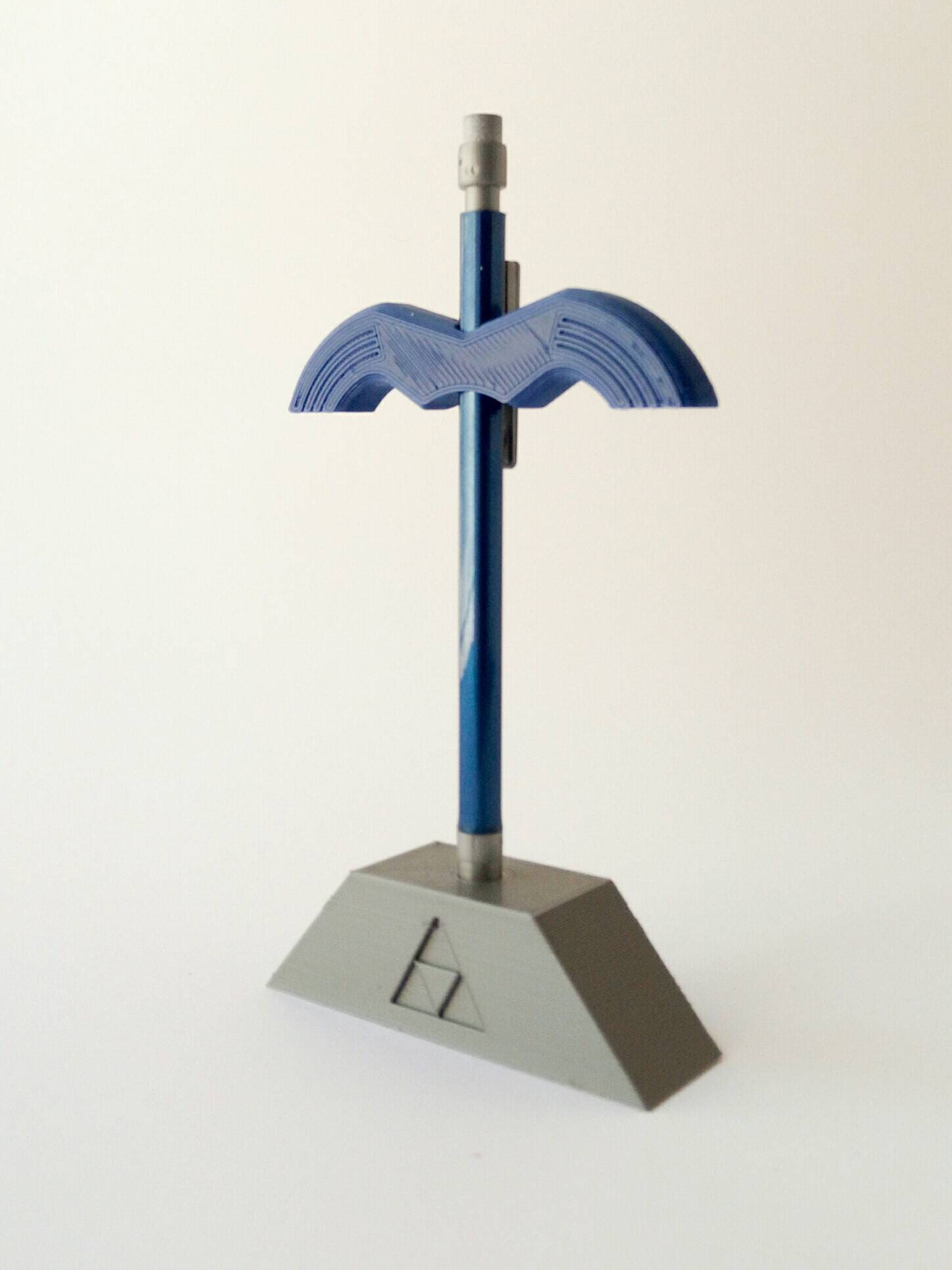 Master Sword Pencil & Pedestal - Etsy