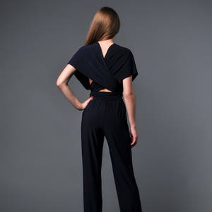 Blue Wedding Infinity Jumpsuit Convertible for Women Jersey Jumpsuit - Etsy