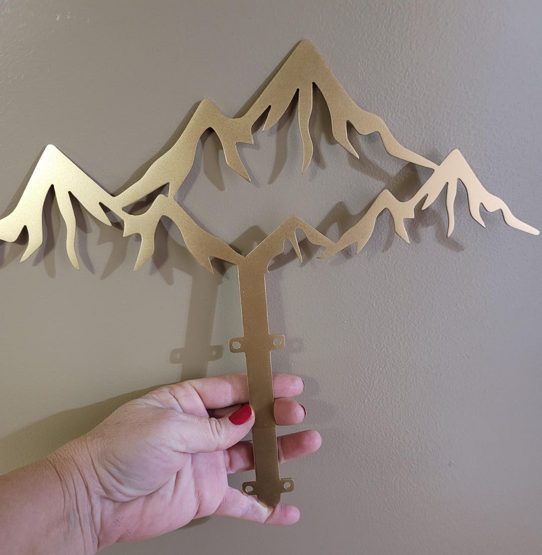 Mountain Top Metal Valentine Tree Topper Gift Idea Sale Metal Wall ...