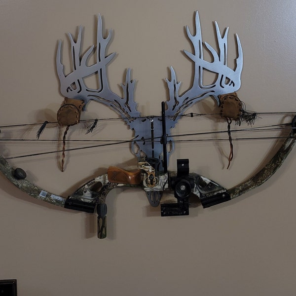 Metal Deer Bow Holder - Etsy