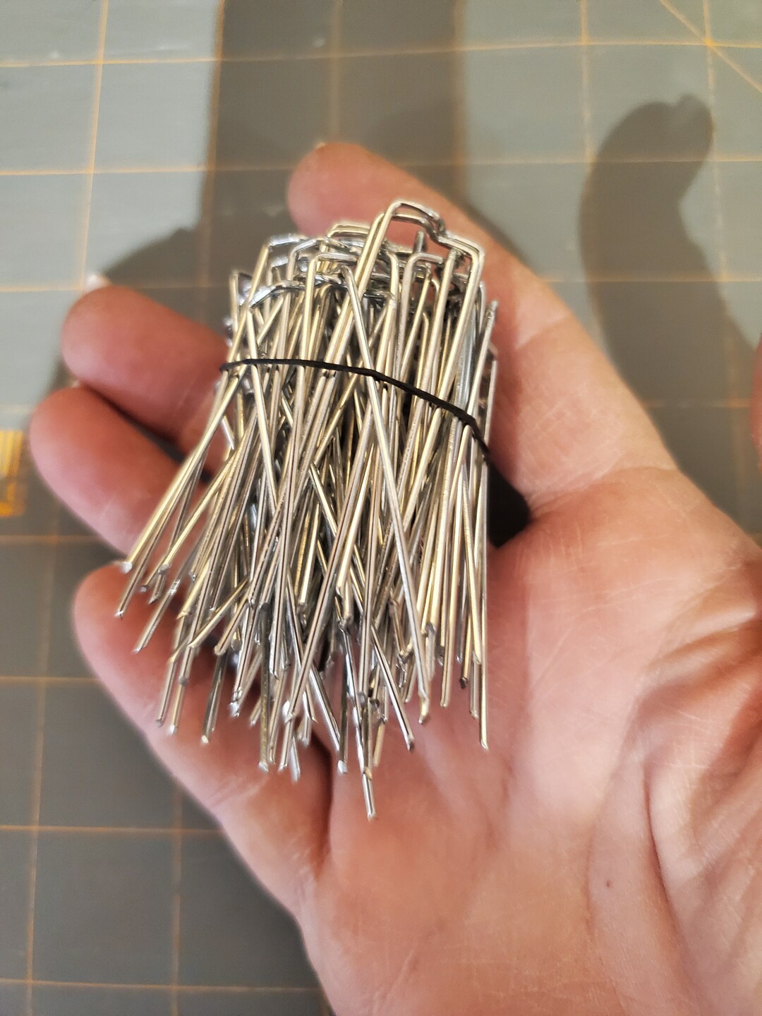 75 Moss Pole Pins - 2", 1.75", 1.25" Greening Pins, U Pins, Floral ...