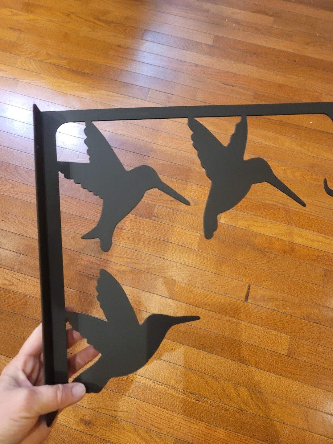 Hummingbird Feeder Hanger, Christmas Cyber Sale Black Matte Heavy Duty ...