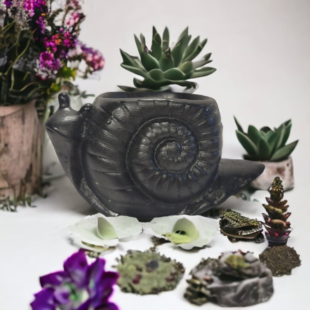 Snail Head Planter Succulent Pot for Cacti Succulent Foliage Planter ...