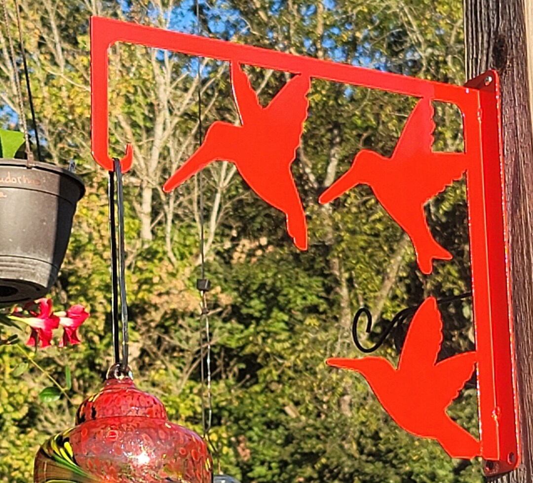 Hummingbird Hanger for Feeders, Plants, Lanterns, String Lights ...