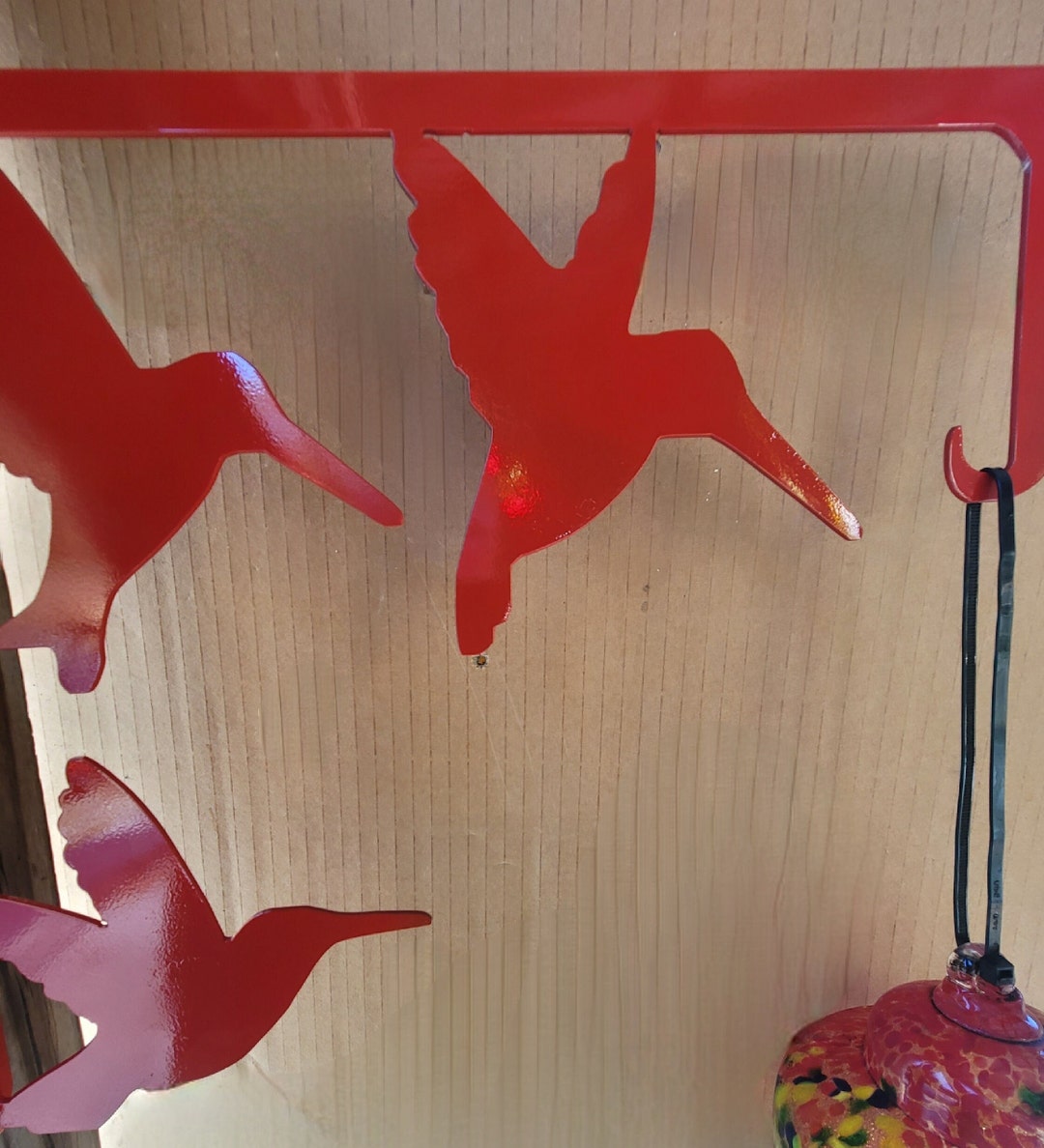 Hummingbird Hanger for Feeders, Plants, Lanterns, String Lights ...