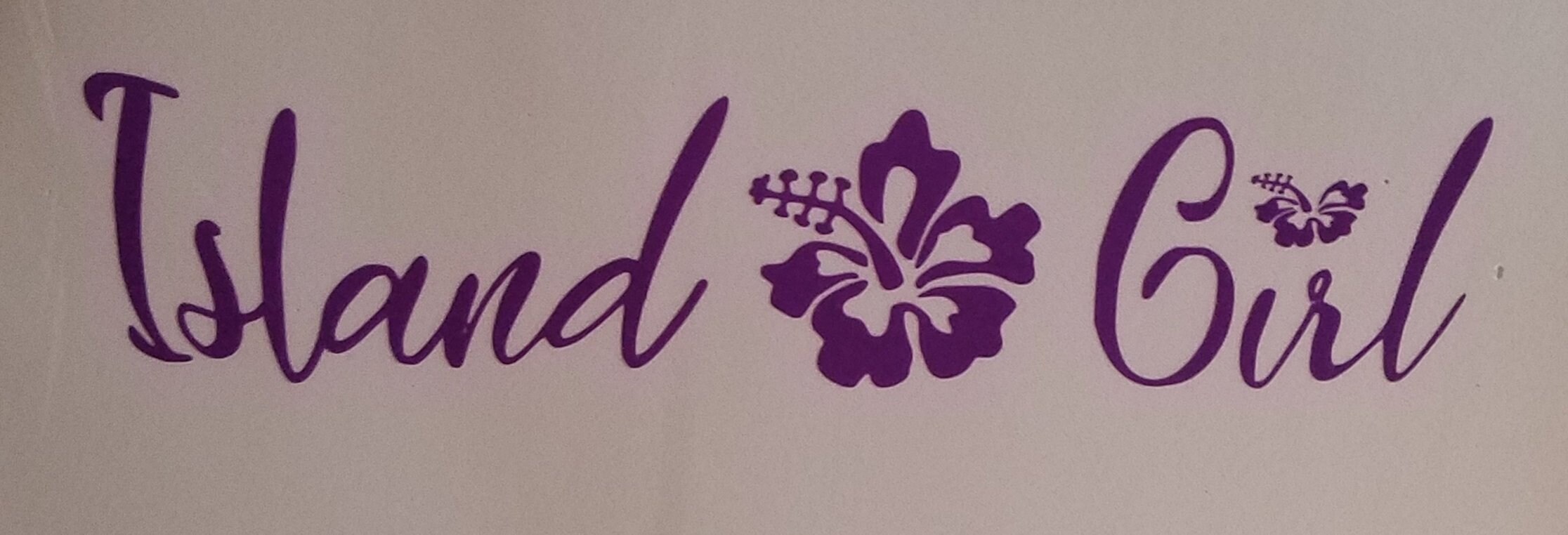 Island Girl Decal - Etsy