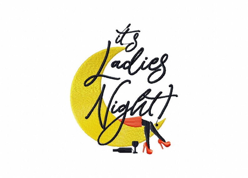 Machine Embroidery Designs - Girls Night Collection 8 - Etsy