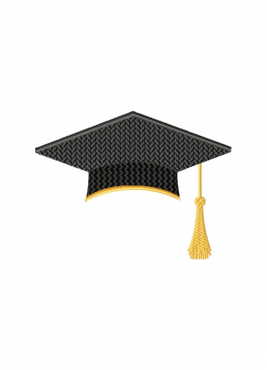 Graduation Cap Monogram Frame Collection #03 Machine Embroidery Design ...