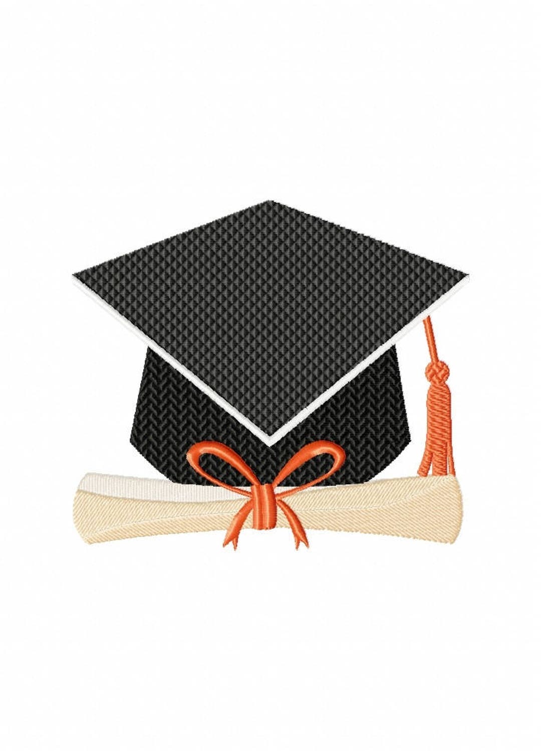 Graduation Cap Monogram Frame Collection #04 Machine Embroidery Design ...