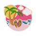 Machine Embroidery Design - Palm Tree Beach - Etsy
