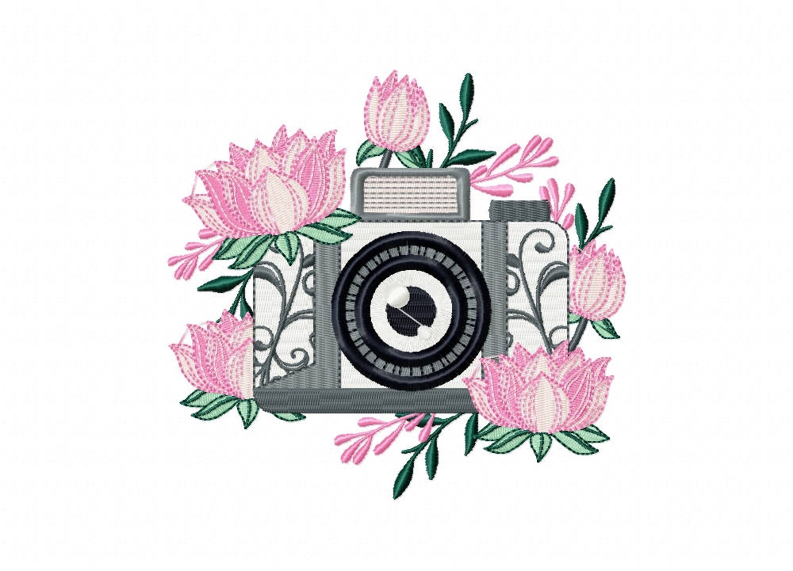 Machine Embroidery Designs Photography Hobby Collection of 6 | Etsy