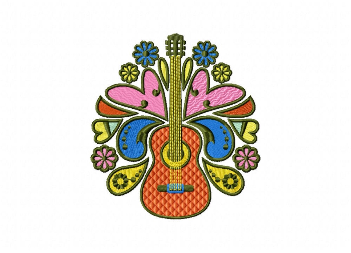 Machine Embroidery Design 60's Vintage Collection 06 | Etsy