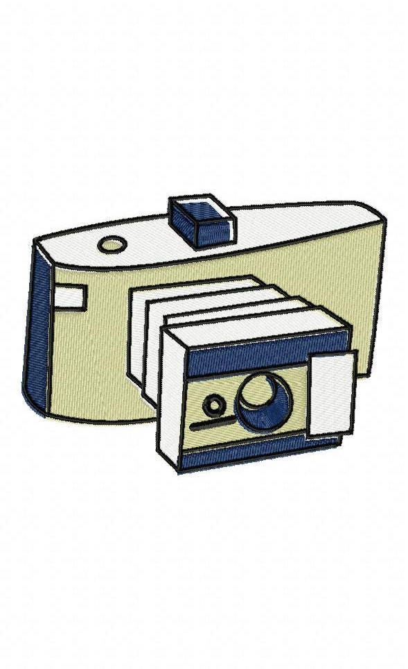Machine Embroidery Designs Vintage Camera Collection 8 | Etsy