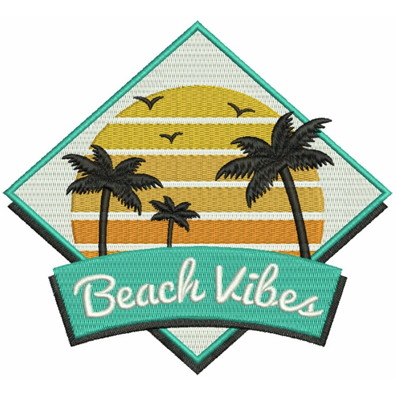 Machine Embroidery Designs - Surfing Collection of 6 - Etsy