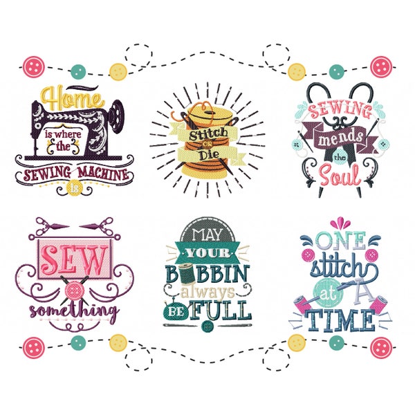 Sewing Machine Embroidery Design - Etsy