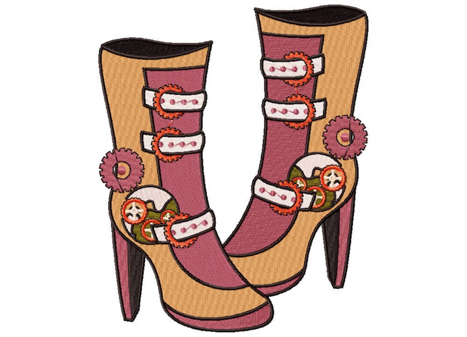 Machine Embroidery Designs Steampunk 2 Collection of 10 - Etsy