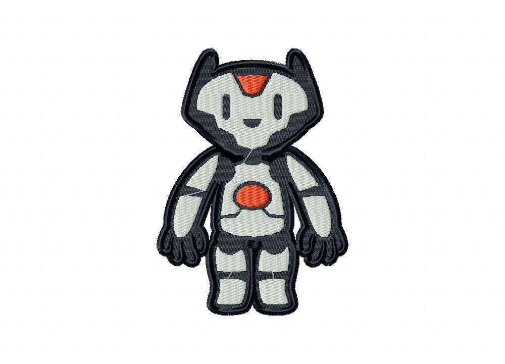 Machine Embroidery Designs Robot Collection of 12 | Etsy