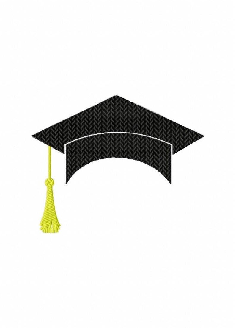 Machine Embroidery Designs Graduation Cap Monogram - Etsy