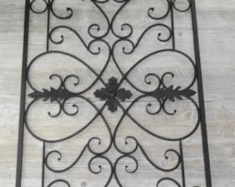 Scroll Metal Wall Art | Etsy