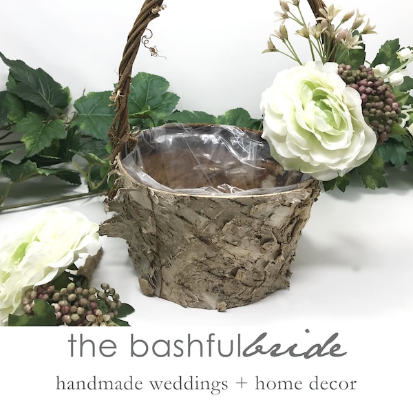 Rustic Basket - Etsy