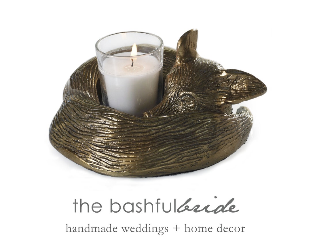 Sleeping Mouse Tea Light, Mouse Votive, Metal Mouse Figurine, Mouse ...