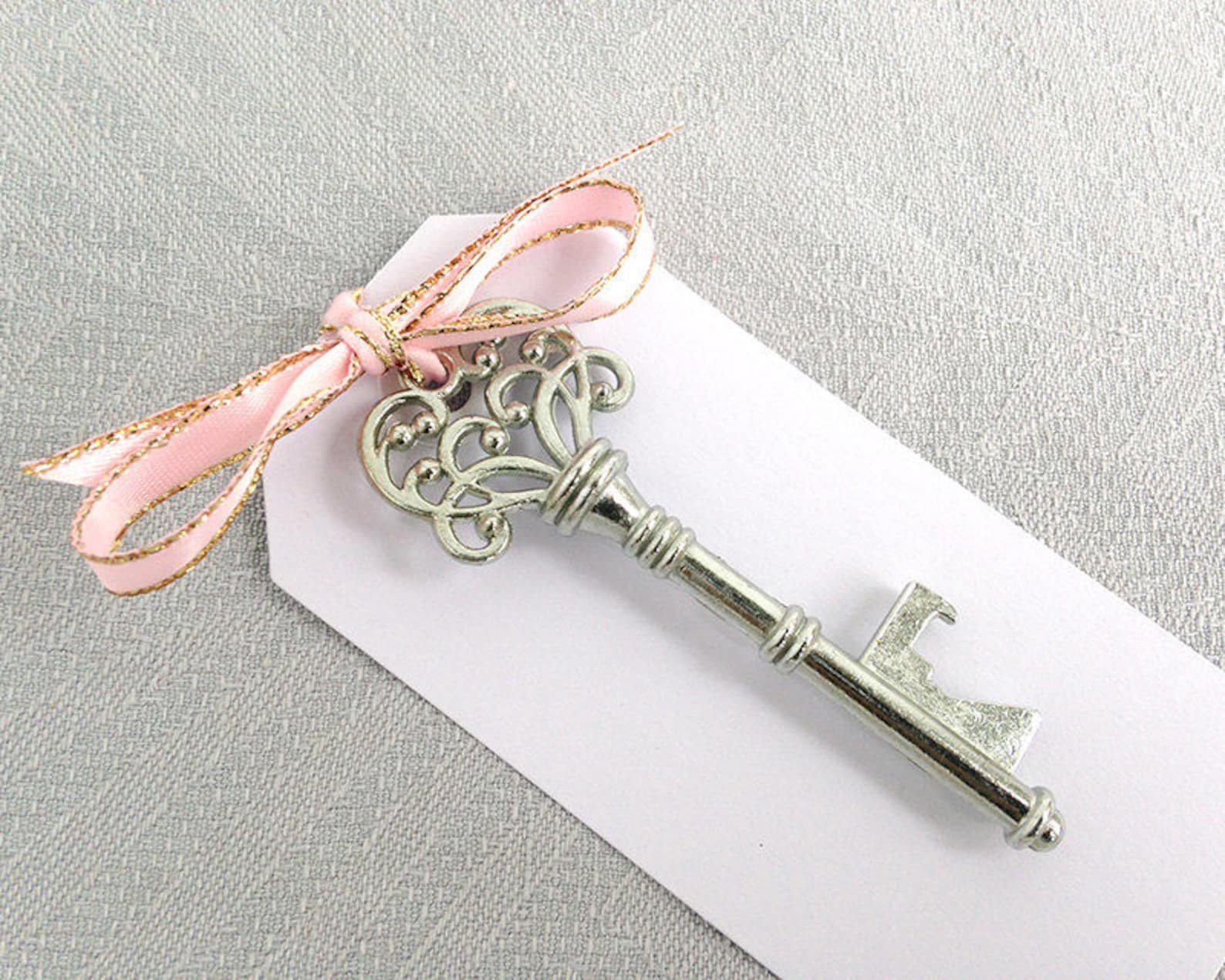 10 Wedding Favor for Guests 20 Colors Skeleton Key Bottle - Etsy