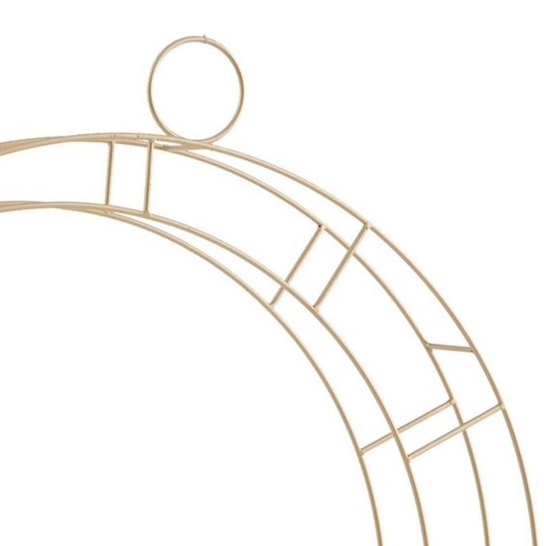 Half Moon Hanging Florals Crescent Moon Half Moon Wedding - Etsy