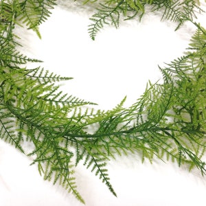 Asparagus Fern Garland, Greenery Garland, Greenery Wedding, Asparagus ...