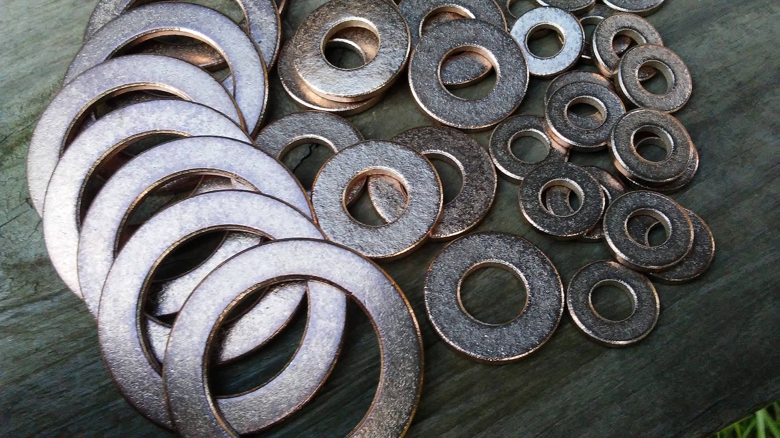 50pc, Washer Blanks, Beads, Mix&match Washer Stamping Blanks, Washer ...