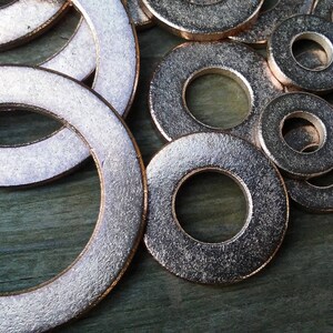 50pc, Washer Blanks, Beads, Mix&match Washer Stamping Blanks, Washer ...