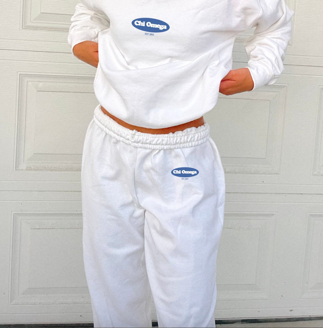 Custom Sorority Sweatpants / Chi Omega Sweats / Zeta Tau Alpha / Gamma ...