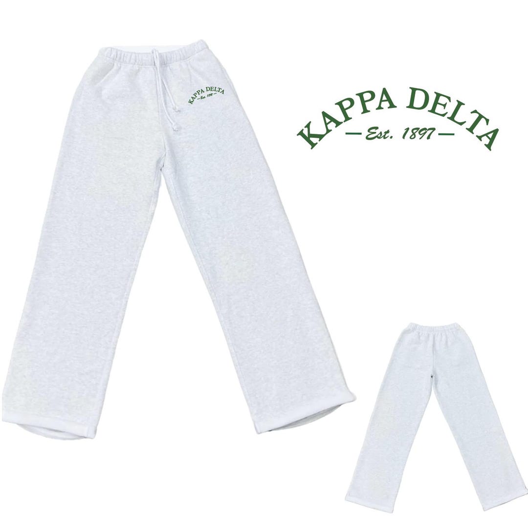 Custom Sorority Sweatpants / Chi Omega Sweats / Zeta Tau Alpha / Gamma ...