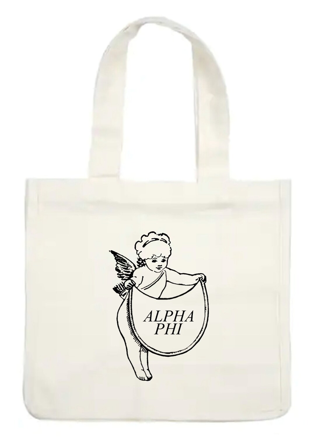 Alpha Phi Angel Sorority Tote Bag Trendy Alpha Phi Custom Sorority Bag ...