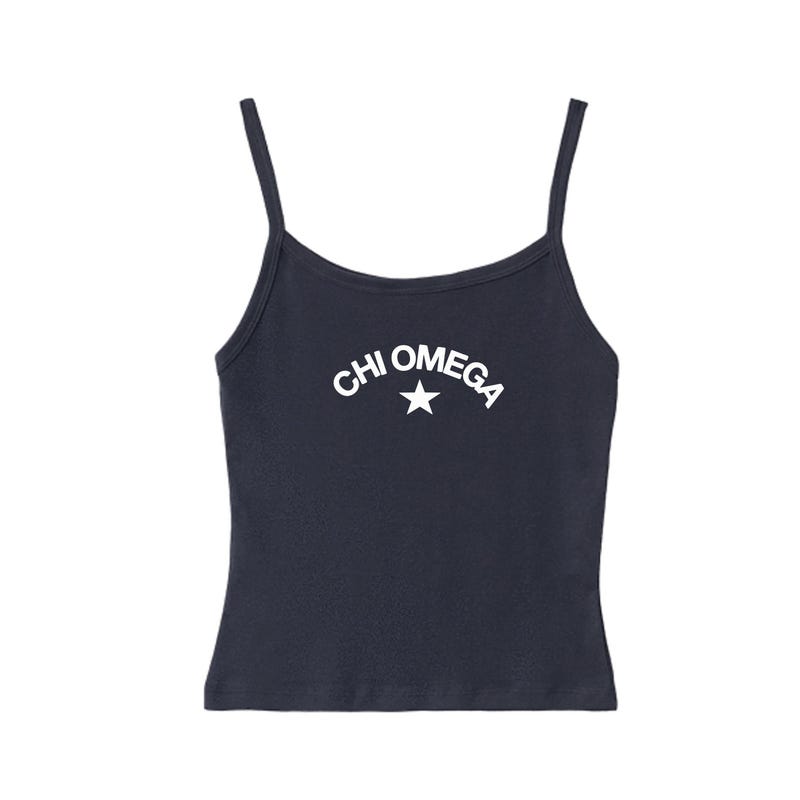 Chi Omega Customized Top - Etsy