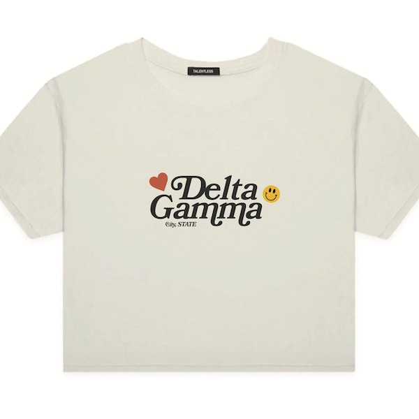 Sorority Baby Tee - Etsy