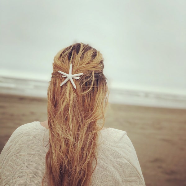 Starfish Hair Clip - Etsy