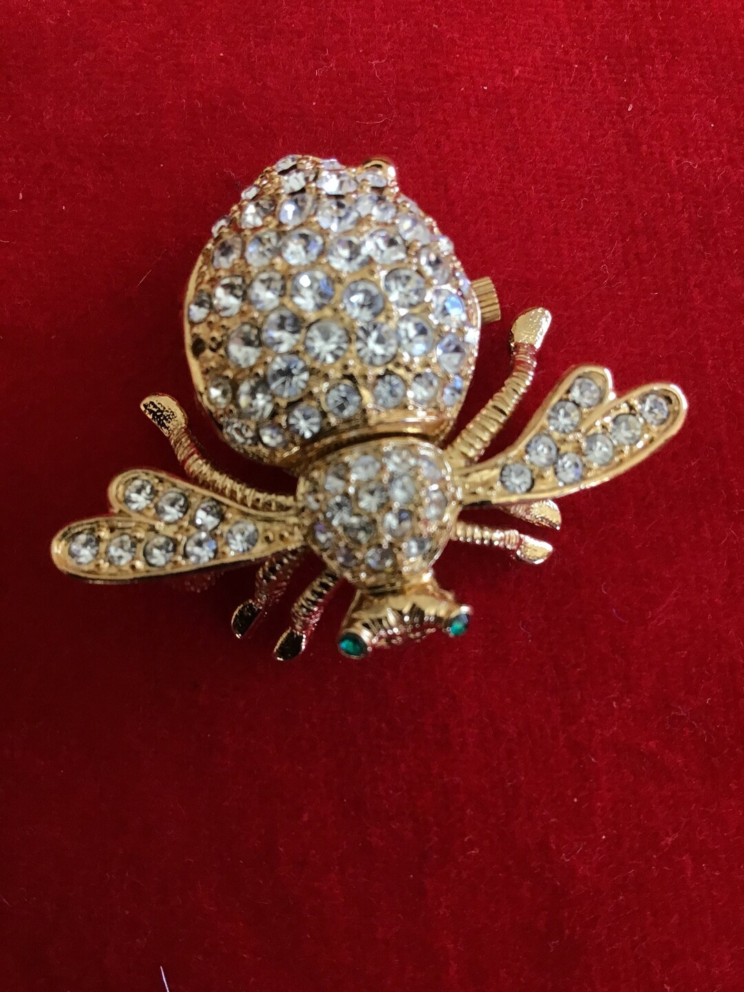 Vintage Joan Rivers Classics Collection Bee Brooch Watch - Etsy