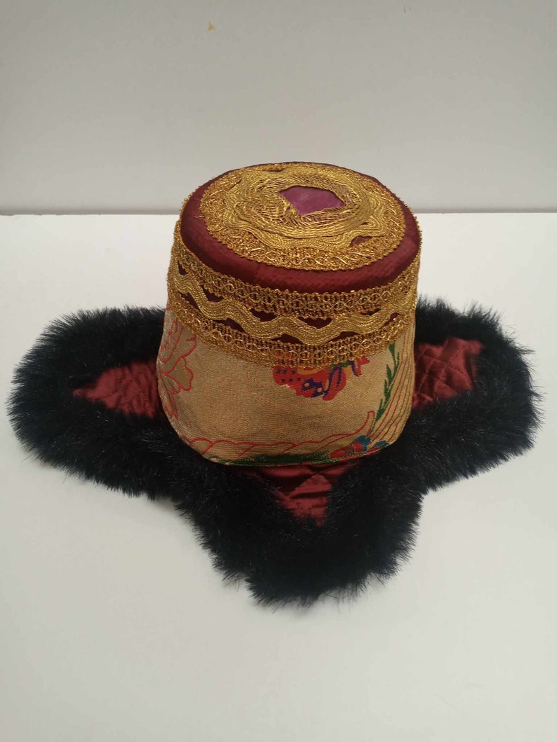 Gorgeous Tibetan Lama Winter Hat, Tibetan Hat,tradition Hat .nepal - Etsy