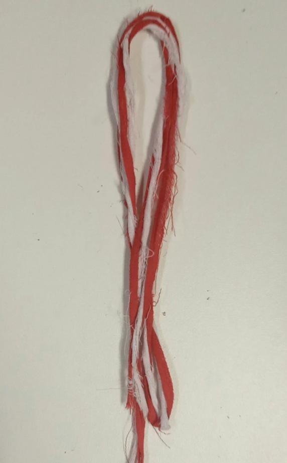 Dashain Tool Mala Red & White pooja Kokha Nepalese Dashain Festival - Etsy