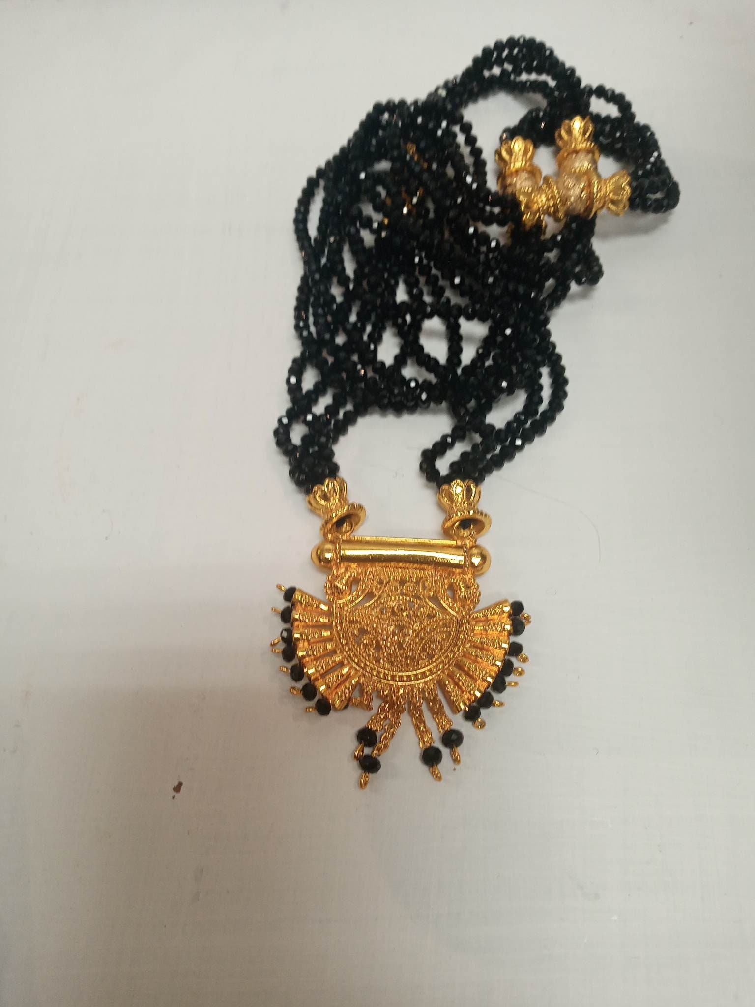 Beautiful Beads Mangalsutra Necklace, Mangal Sutra Mala, Dashai, Tihar ...