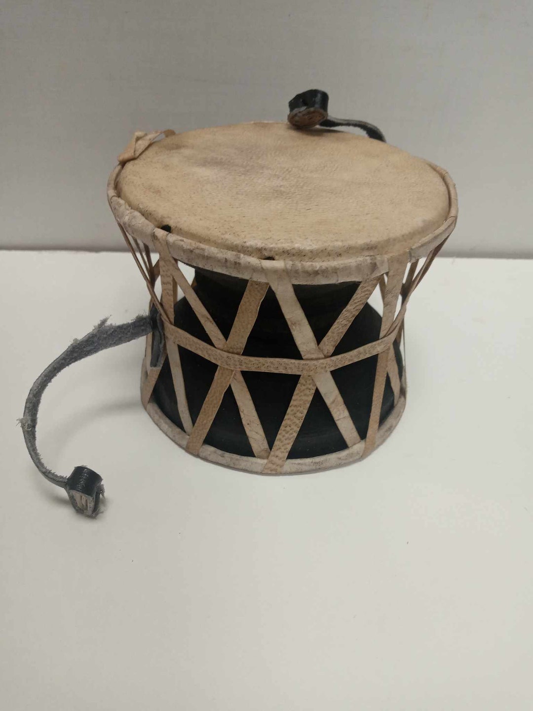 MUS 1008 Traditional Siva Damaru Nepal. Puja Damaru,hindu Damaru,dashai ...