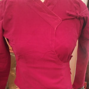 Gorgeous Traditional Nepali Women Chaubandi Cholo,blouse,chili. Nepal ...
